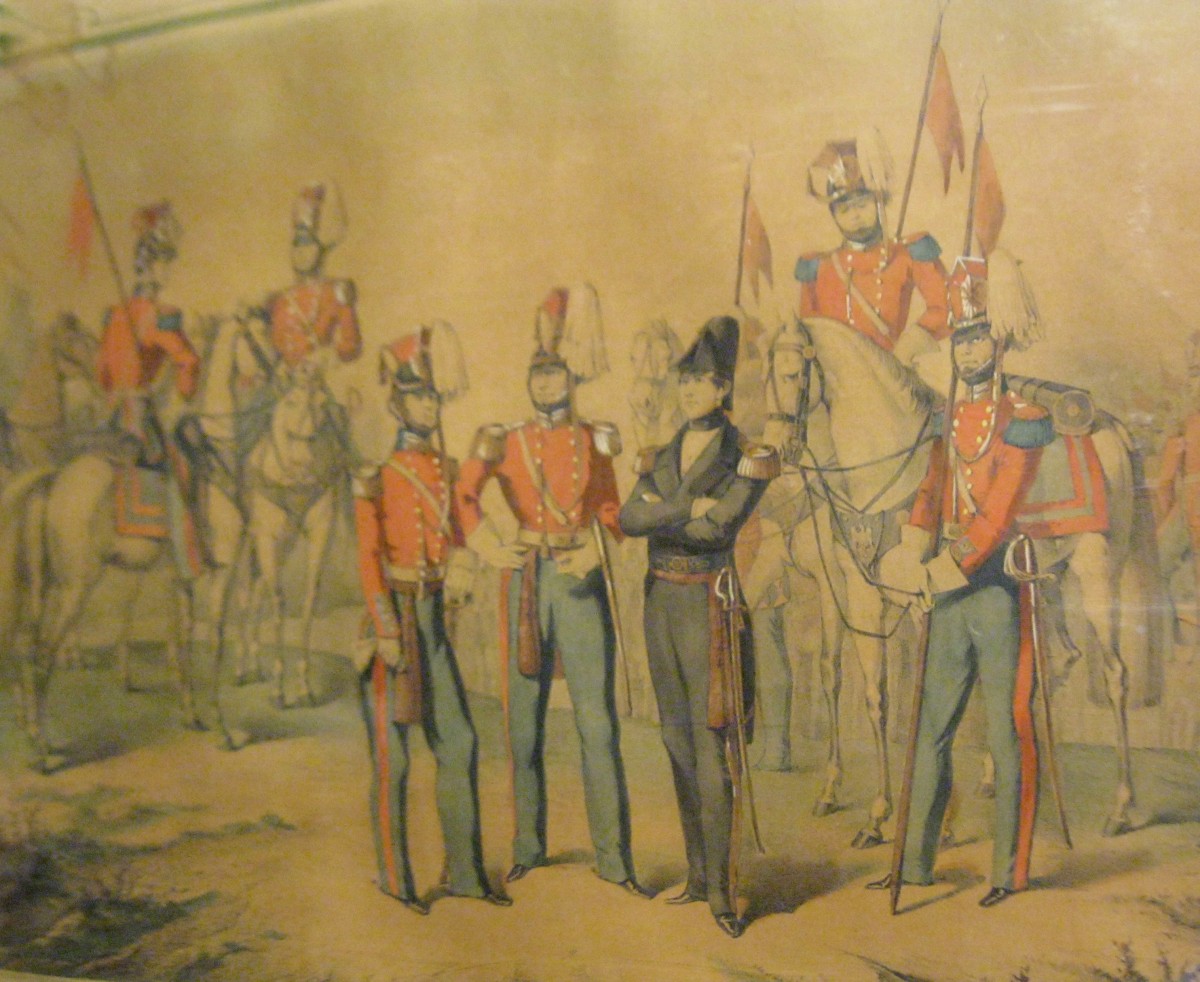 1850 Date Chromolithograph Print – National Lancers – SOLD | J ...