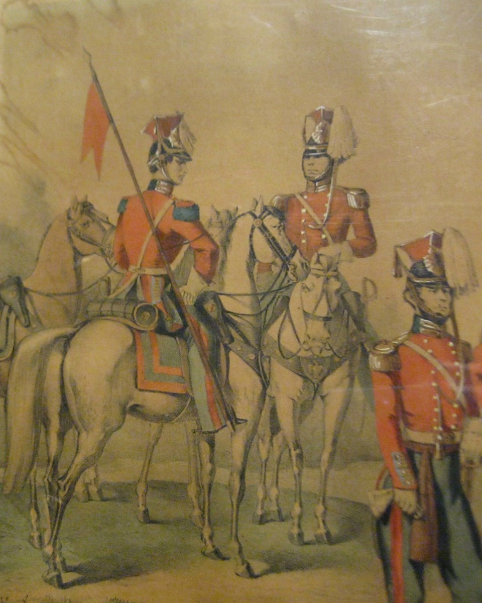 1850 Date Chromolithograph Print – National Lancers – SOLD | J ...