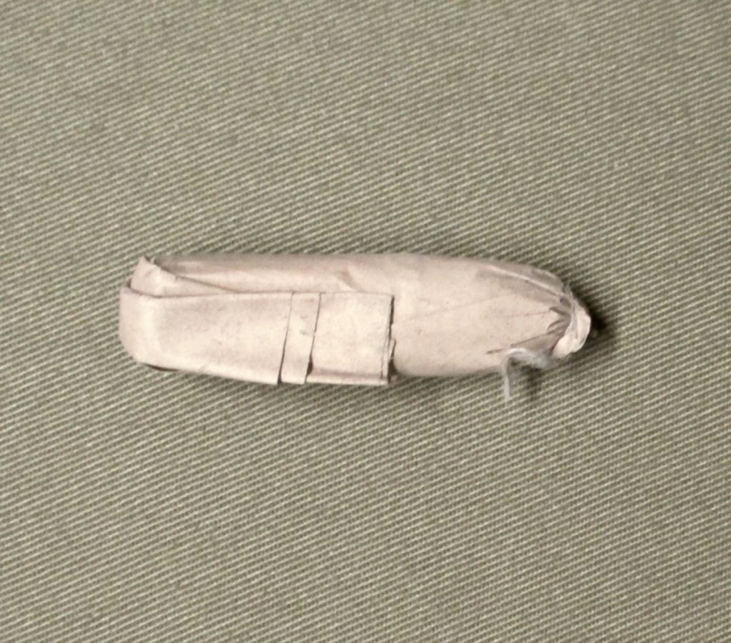 Civil War .58 Caliber Musket Paper Cartridge | J. Mountain Antiques