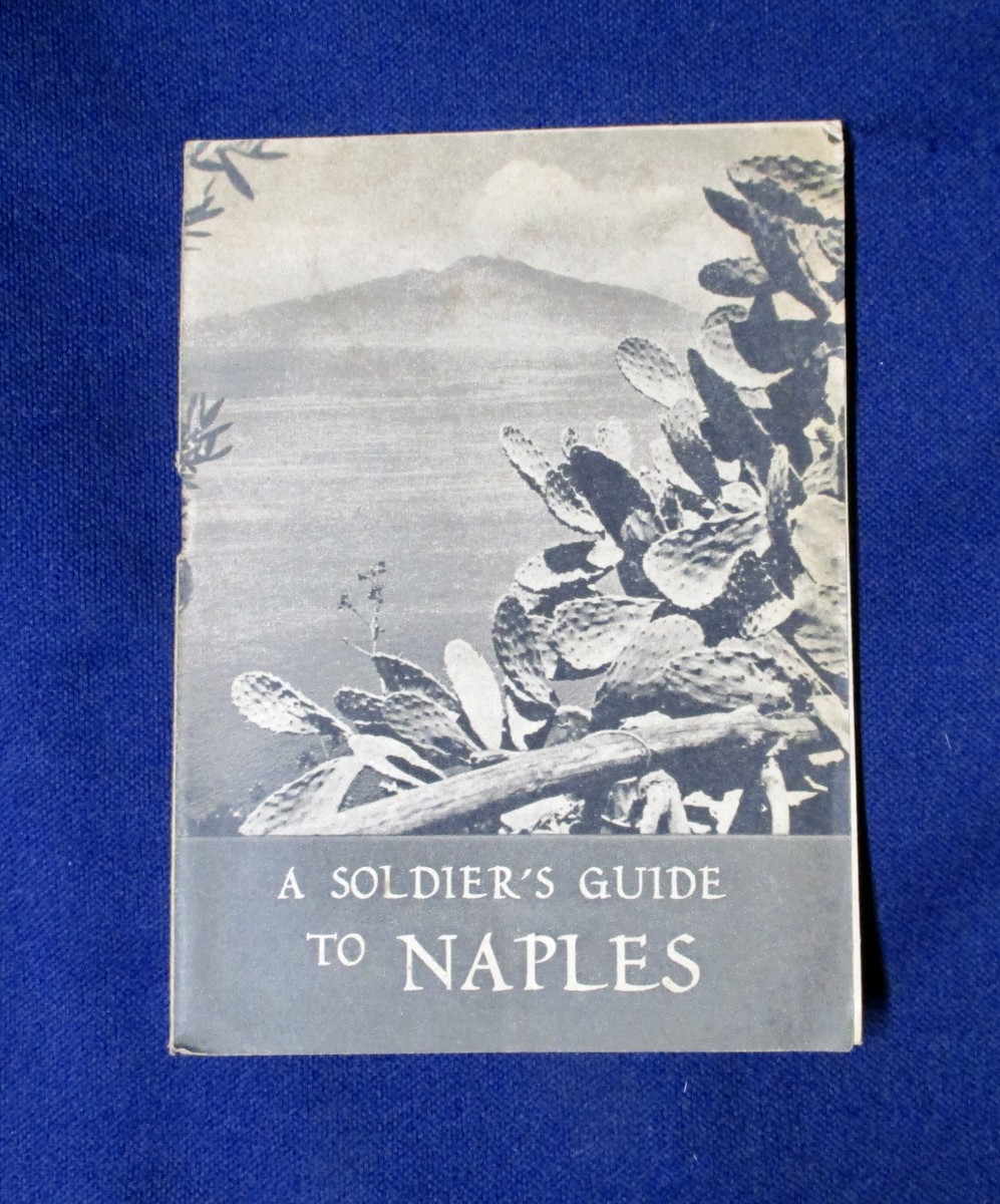 2 Soldiers Guide Books – Naples Italy With Maps SOLD | J. Mountain Antiques