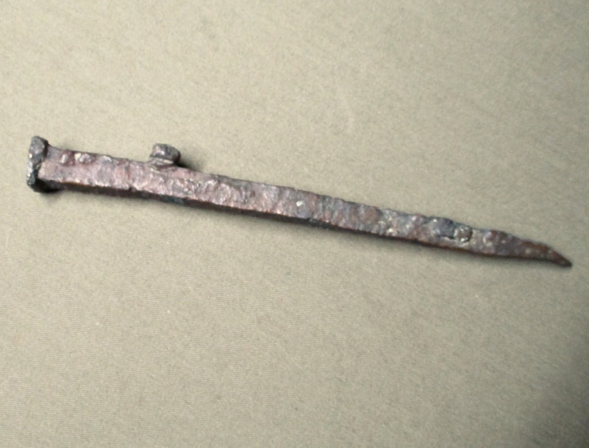 Revere Foundry Copper Spike From USS New Hampshire | J. Mountain Antiques