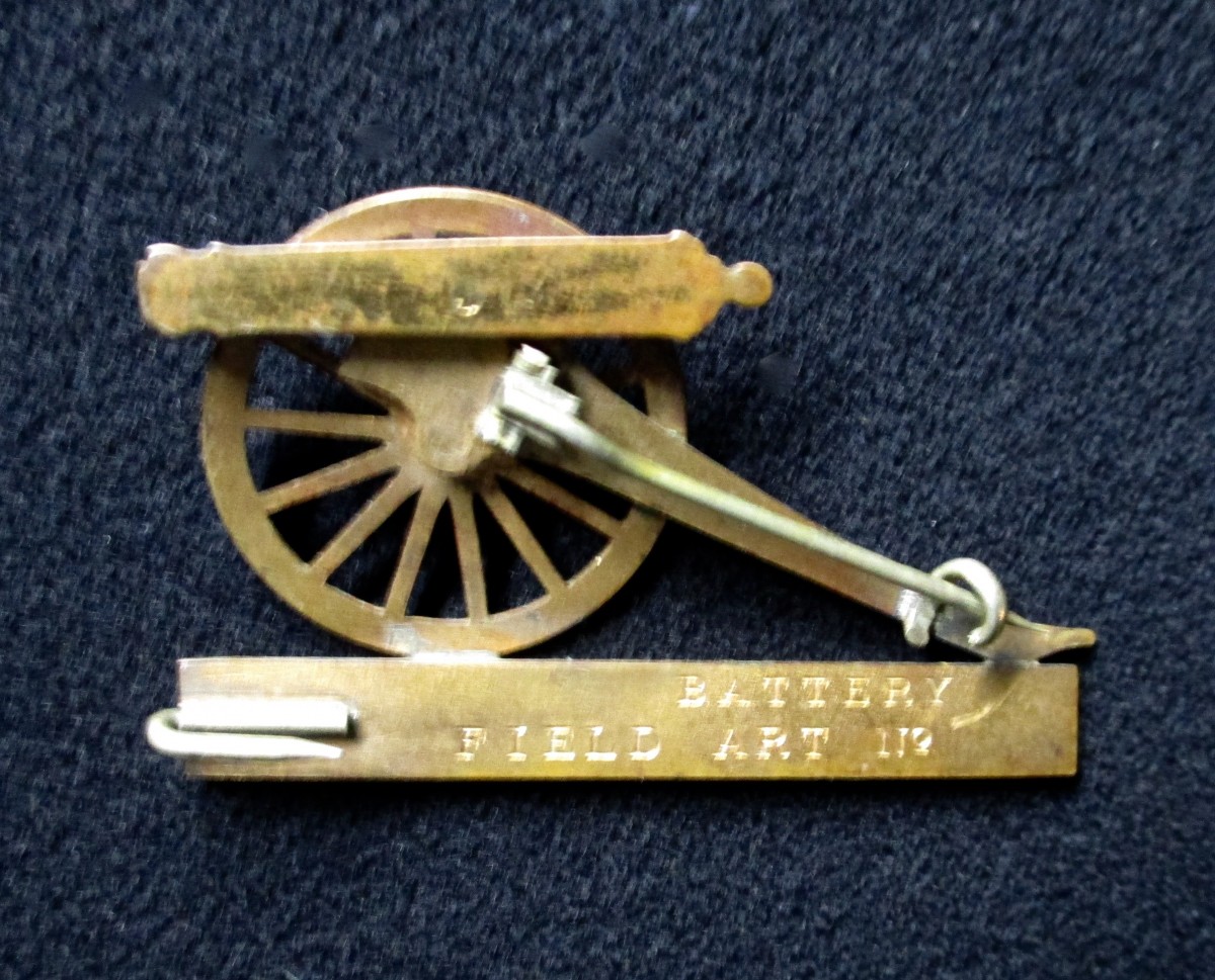 1904 1st Class Field Artillery Gunner’s Badge | J. Mountain Antiques