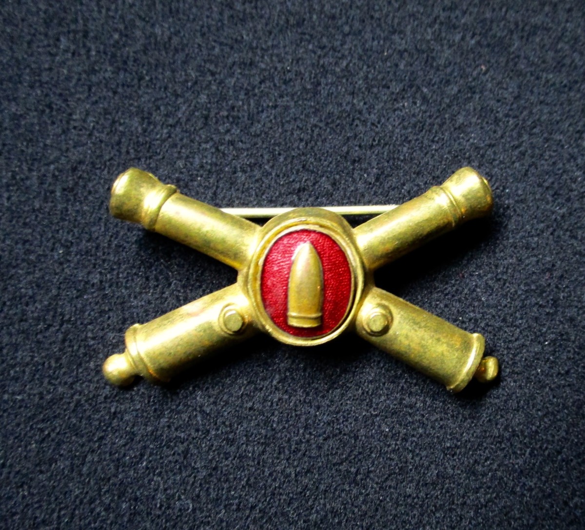 WWI Era CAC Officer Collar Insignia – Single – SOLD | J. Mountain Antiques