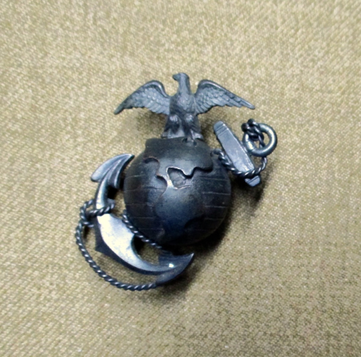 M1936 USMC Officer’s Service Dress Cap EGA- “The Beast” – -SOLD | J ...