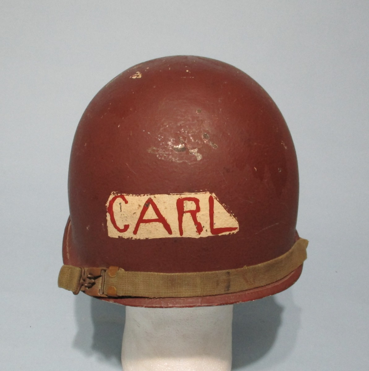 ID’D 347th Engineer General Service Regiment Painted “MP” Helmet -SOLD ...