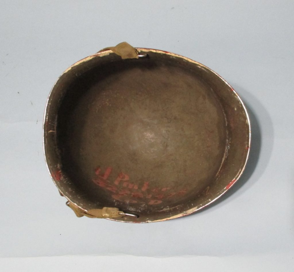 ID’D 347th Engineer General Service Regiment Painted “MP” Helmet -SOLD ...