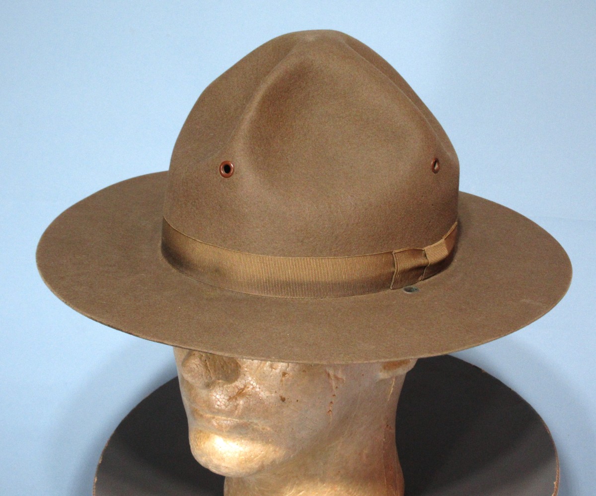 Stetson Officer’s Campaign Hat In Box – SOLD | J. Mountain Antiques