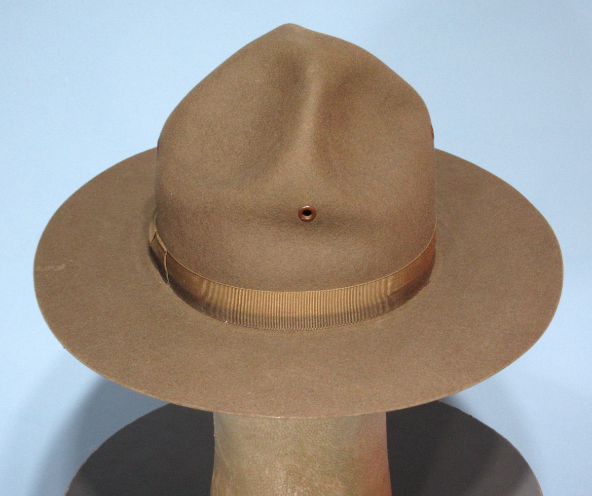 Stetson Officer’s Campaign Hat In Box – SOLD | J. Mountain Antiques