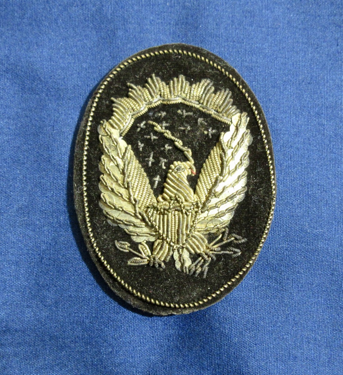 Civil War Hardee Hat Eagle and 75th Infantry Bullion Insignia – SOLD ...
