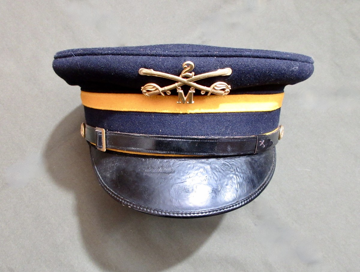 1902 Enlisted Full Dress Cap – 8th U.S. Cavalry – SOLD | J. Mountain ...
