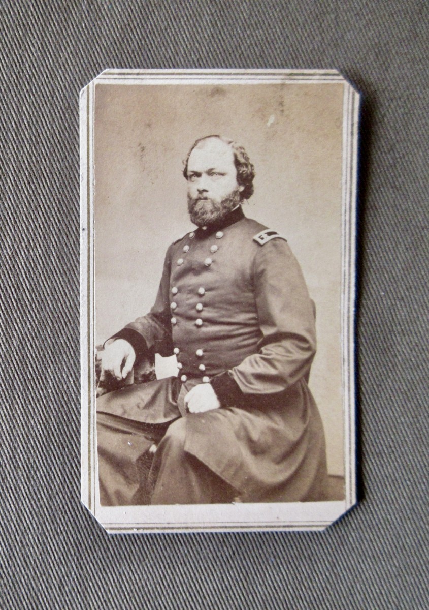 CDV – Major General Quincy A. Gillmore | J. Mountain Antiques