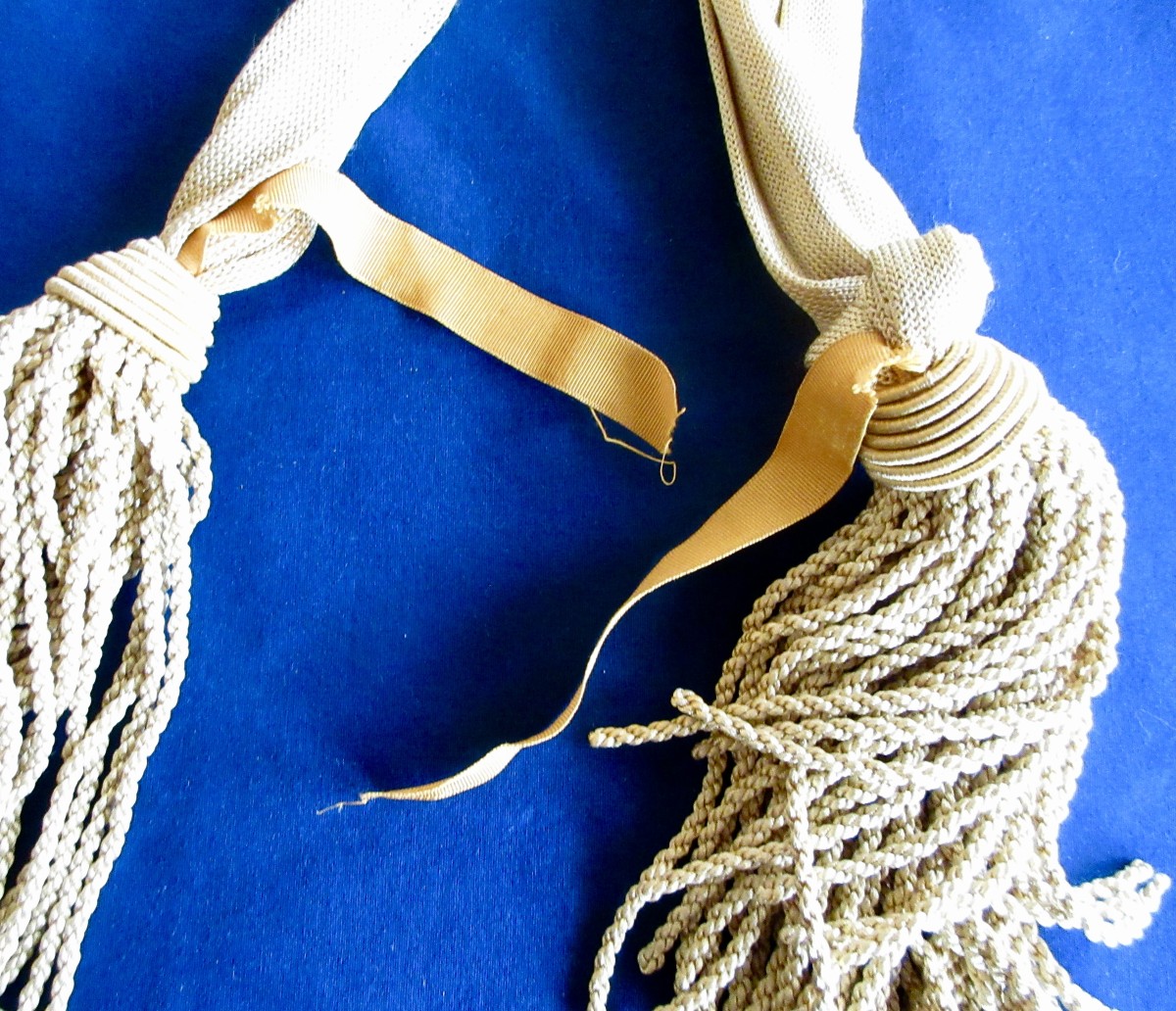 1902 Era General Officer’s Sword Sash – SOLD | J. Mountain Antiques