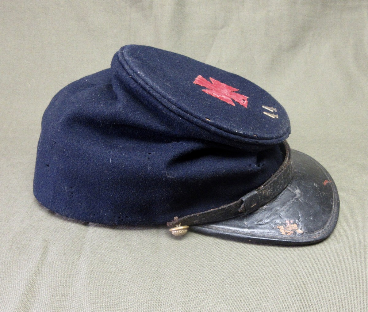 44th New York Infantry Forage Cap With 5th Army Corps Badge – SOLD | J ...