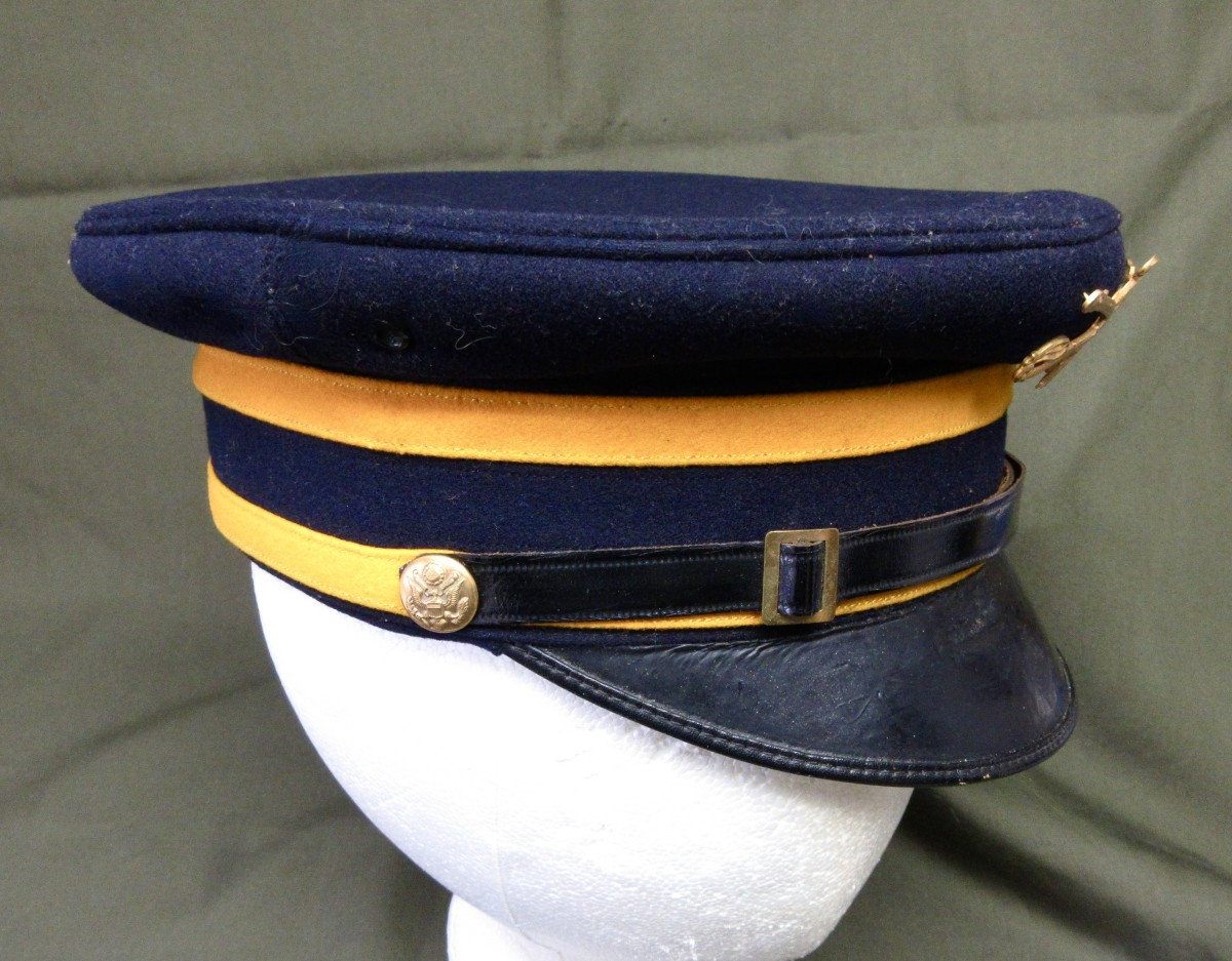 1902 Enlisted Full Dress Cap – Troop M 2nd Cavalry – SOLD | J. Mountain ...