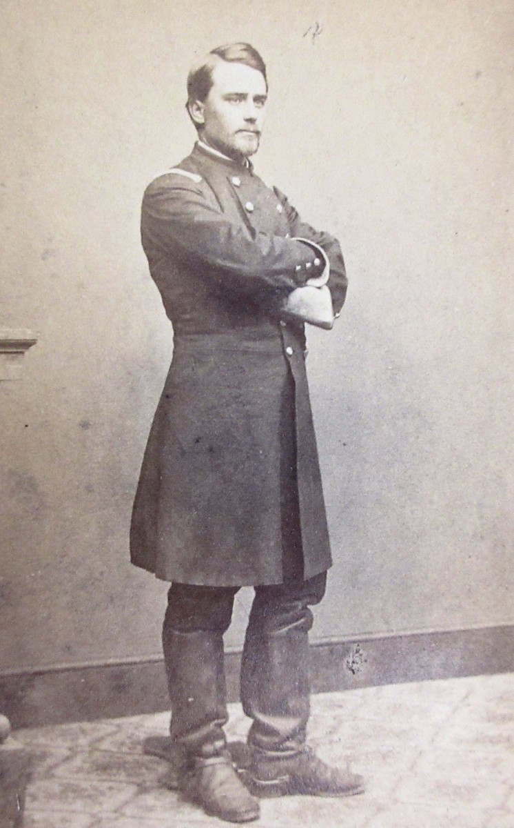 CDV Signed By Major Joel A. Fithian 24th New Jersey Volunteers – SOLD ...