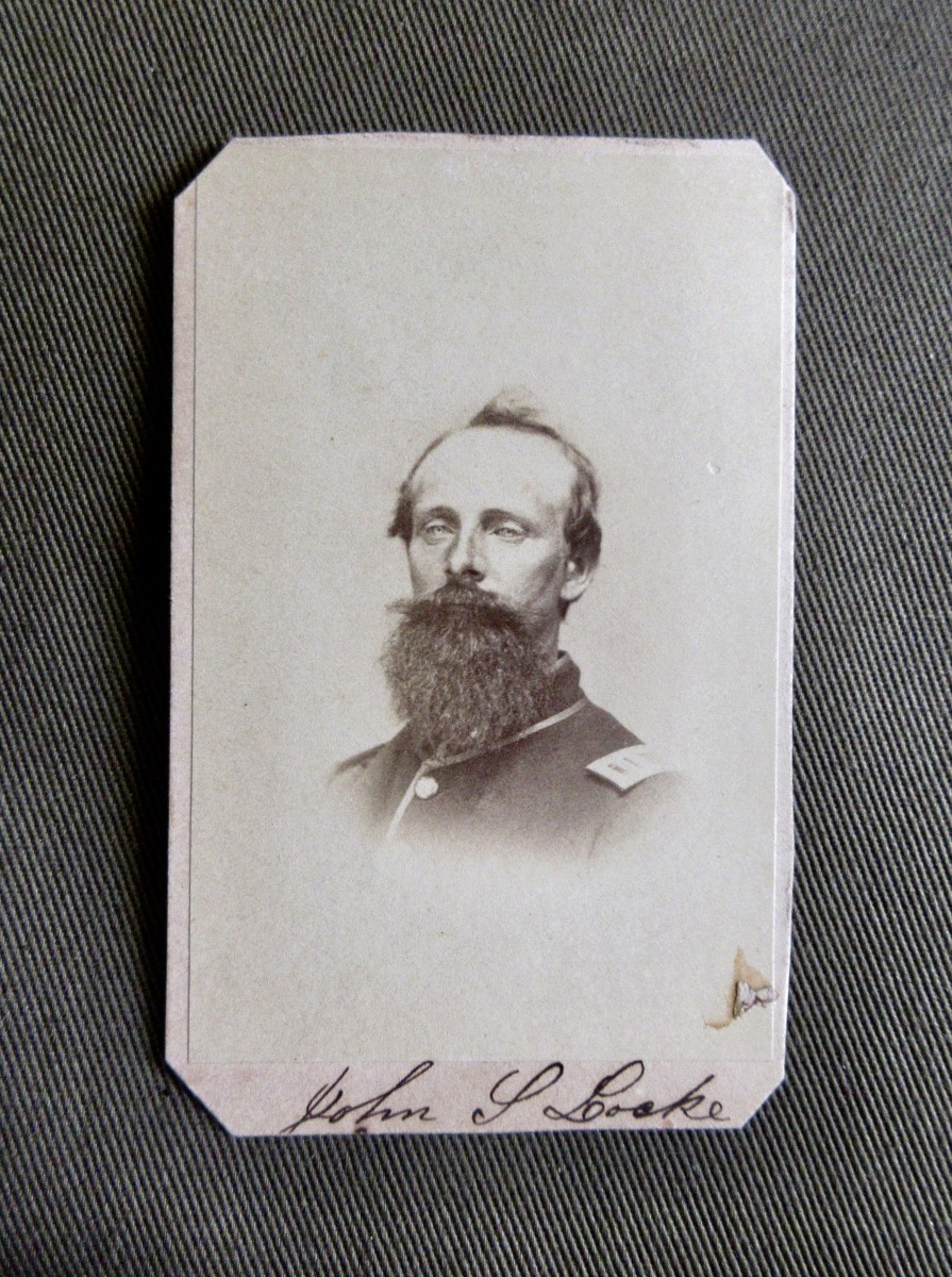 CDV Of Captain John S. Locke 24th New Jersey Volunteers – SOLD | J ...