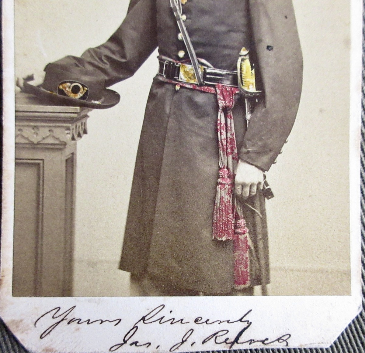 CDV Of 2nd Lieutenant James J. Reeves 24th New Jersey Volunteers – SOLD ...