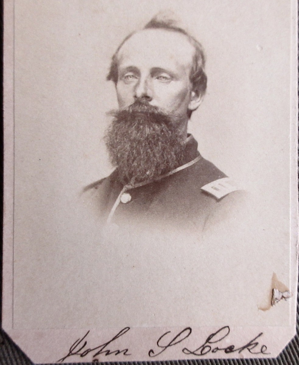 CDV Of Captain John S. Locke 24th New Jersey Volunteers – SOLD | J ...