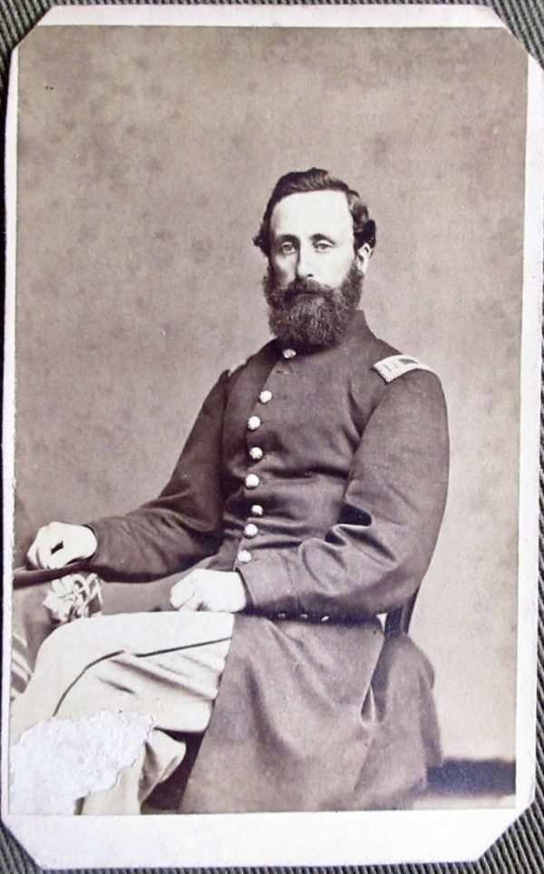 CDV Of Captain Augustus Sailer 24th New Jersey Volunteers – SOLD | J ...