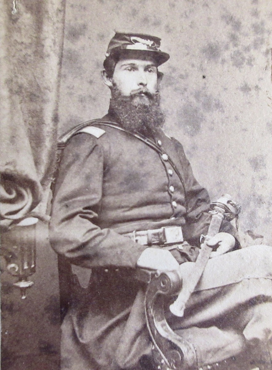 CDV Of Captain Howard Bassett 24th New Jersey Volunteers – SOLD | J ...