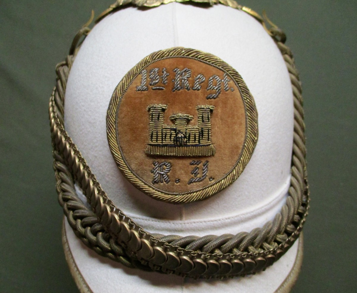 Late 19th Century Rhode Island 1st Engineers Dress Helmet – SOLD | J ...