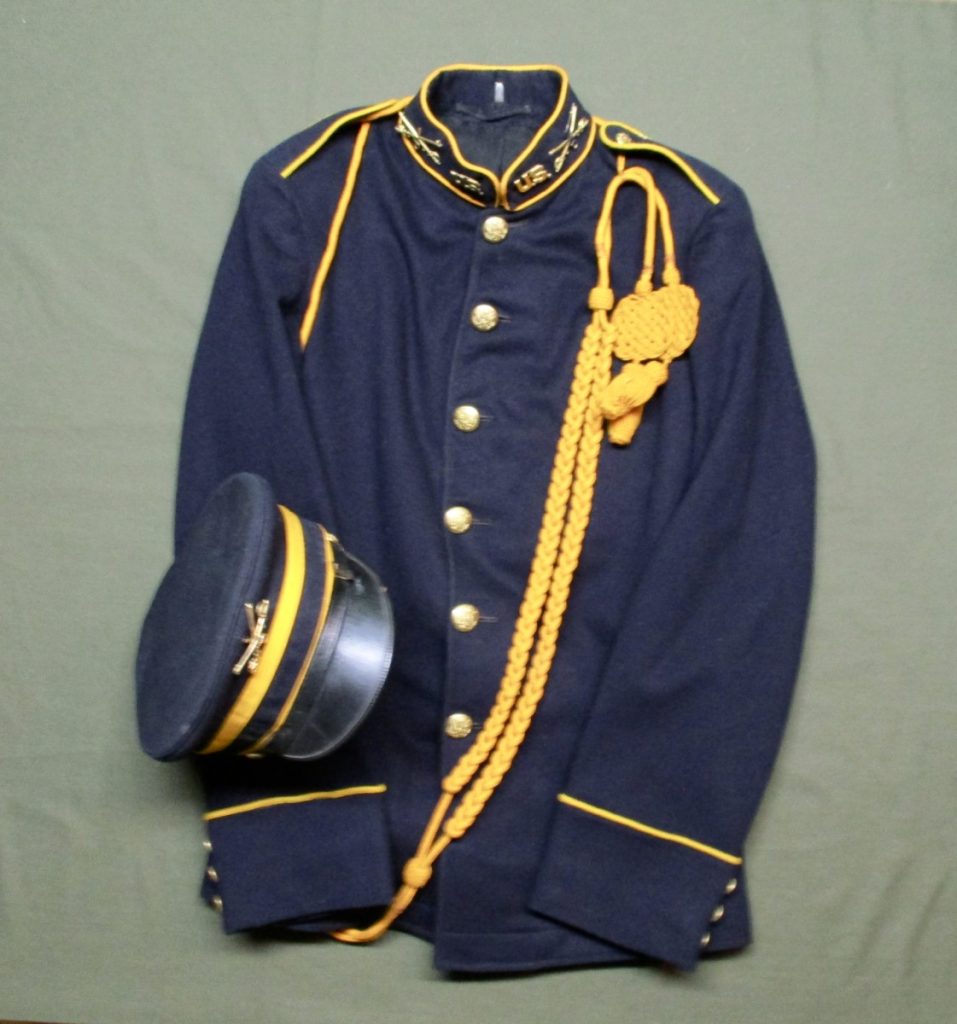 1902 Cavalry Enlisted Dress Coat & Cap – 1st Cavalry | J. Mountain Antiques