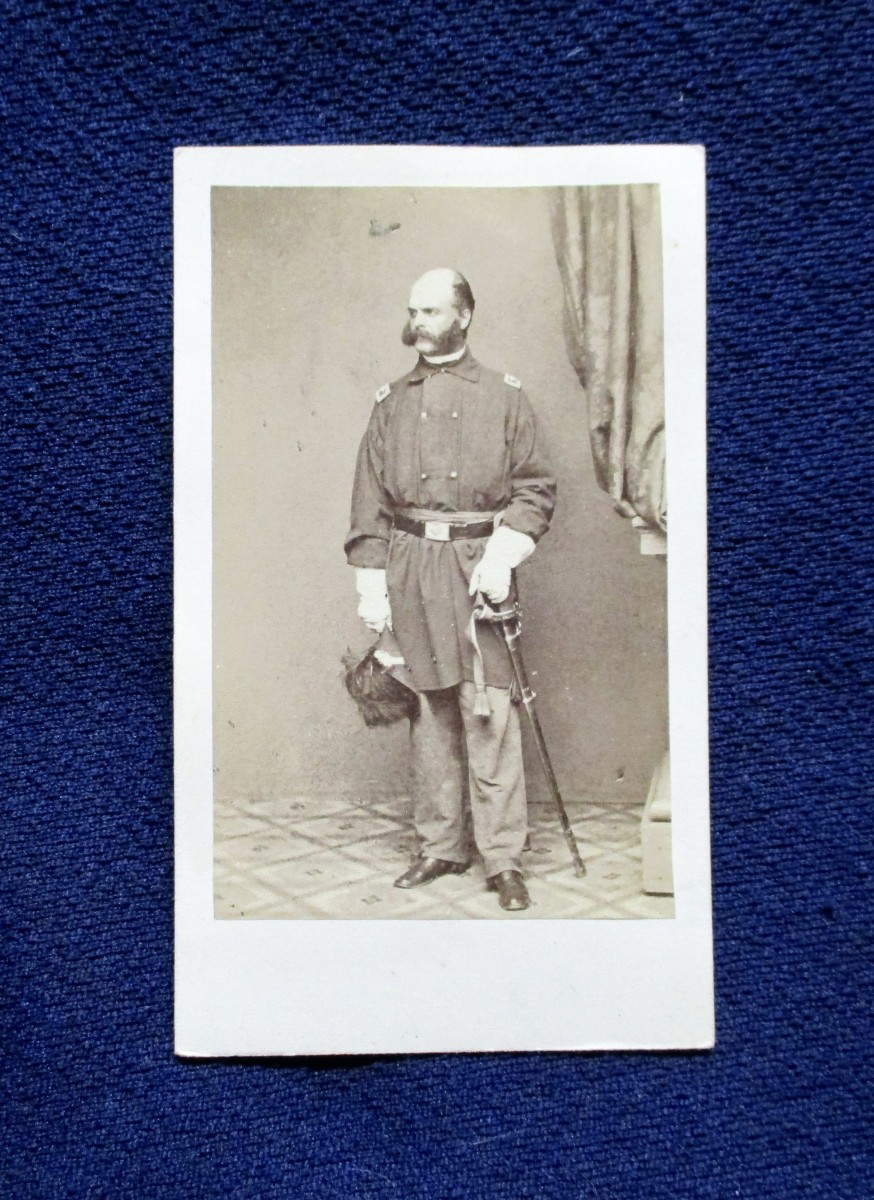 CDV – Colonel Ambrose Burnside 1st Rhode Island Infantry – SOLD | J ...