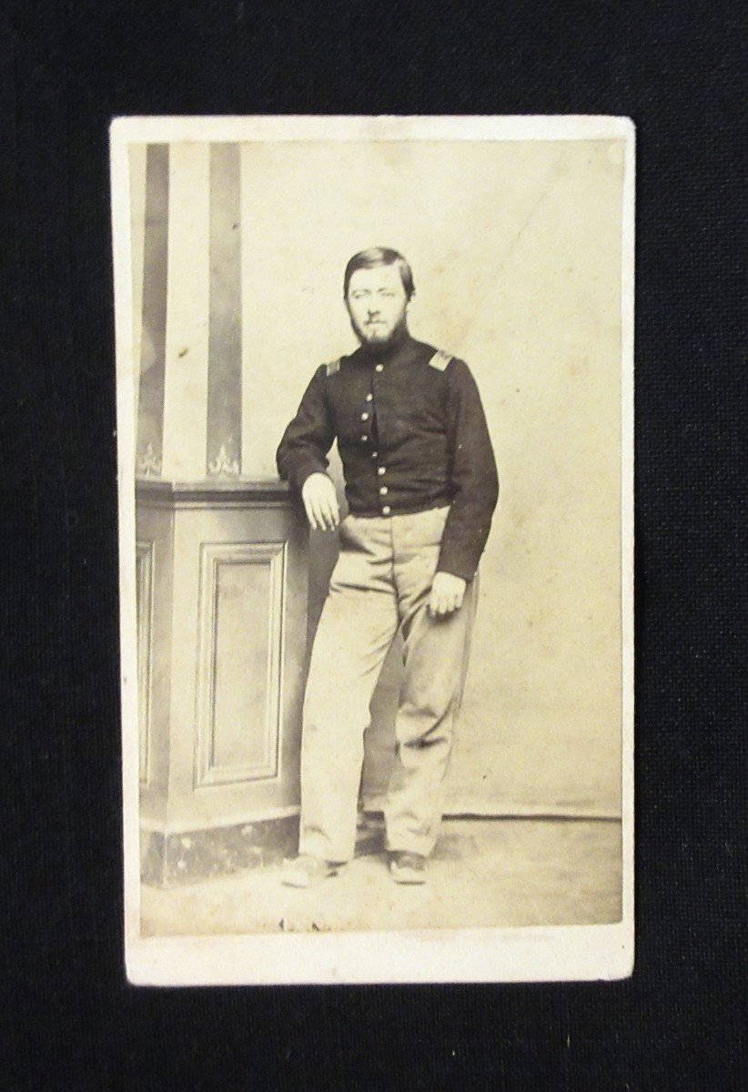 Maryland Officer In Shell Jacket – SOLD | J. Mountain Antiques