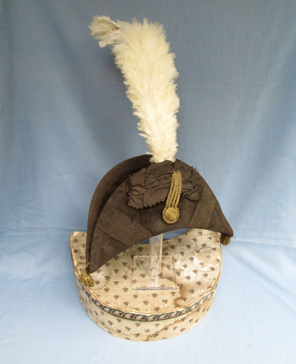 War of 1812 Era Officer’s Chapeau In Wallpaper Box – SOLD | J. Mountain ...