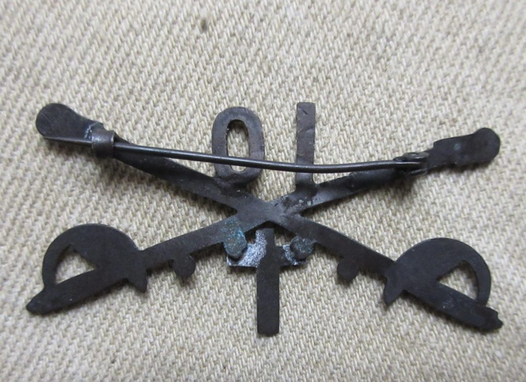 10th Cavalry Chaplain Collar Insignia – SOLD | J. Mountain Antiques