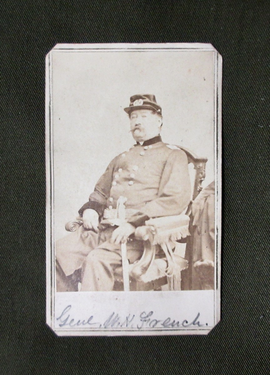 CDV- General William H. French SOLD | J. Mountain Antiques
