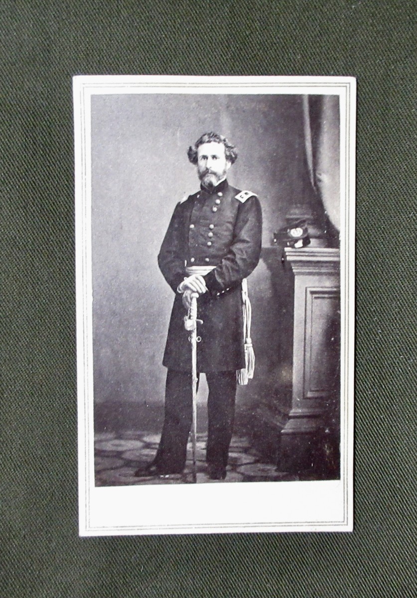 CDV – Major General John C. Fremont With Sword – SOLD | J. Mountain ...