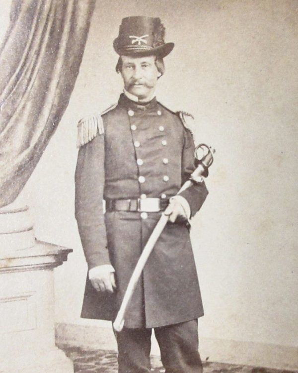 CDV – Colonel David Hunter -6th Cavalry SOLD | J. Mountain Antiques