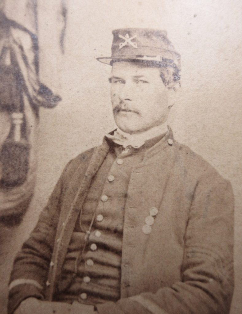 CDV -Sergeant Henry D. Trask -Co C 4th Mass Cavalry SOLD | J. Mountain ...