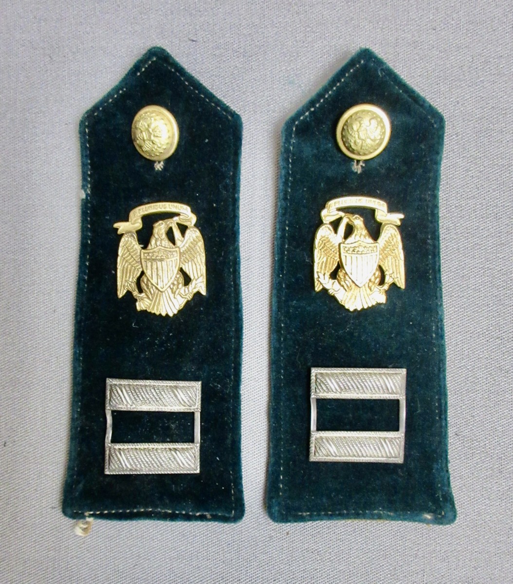 Assistant Surgeon’s 1898 Shoulder Tabs. | J. Mountain Antiques