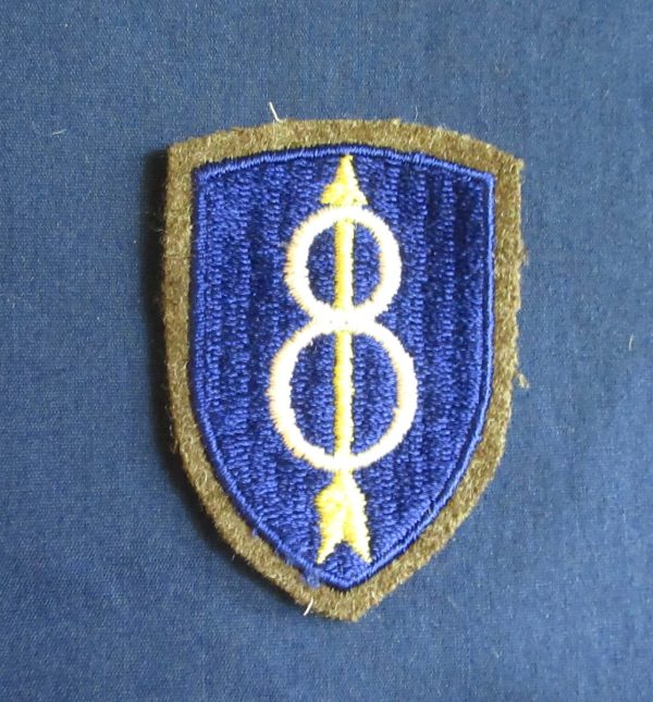 8th Infantry Division Patch – Interwar Period – SOLD | J. Mountain Antiques