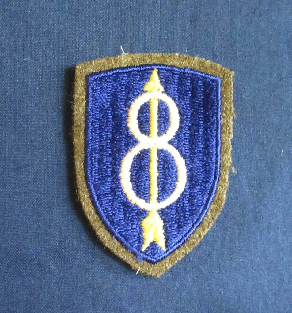 8th Infantry Division Patch – Interwar Period | J. Mountain Antiques