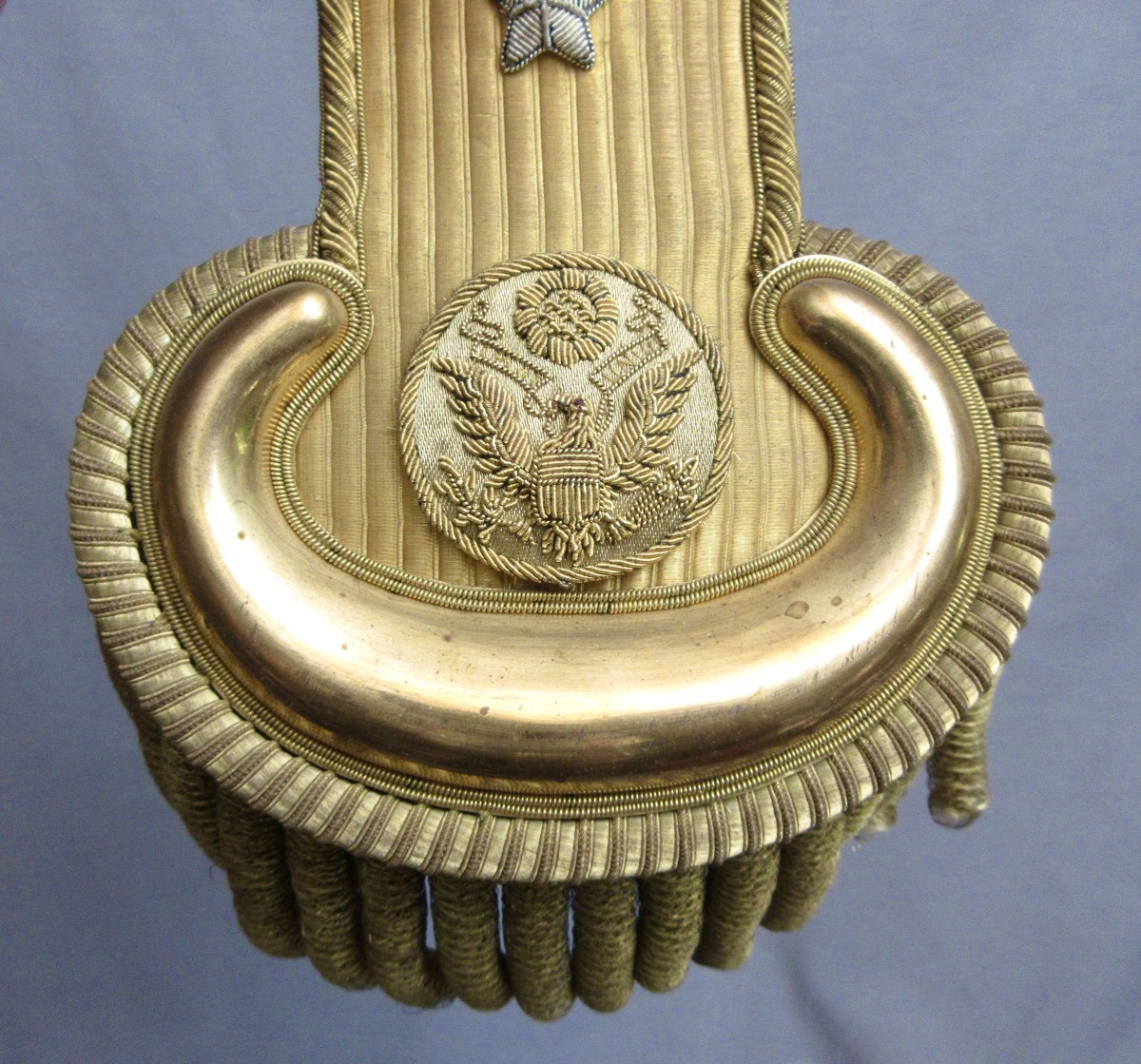 1902 General Officer’s Shoulder Epaulets In Tin SOLD | J. Mountain Antiques
