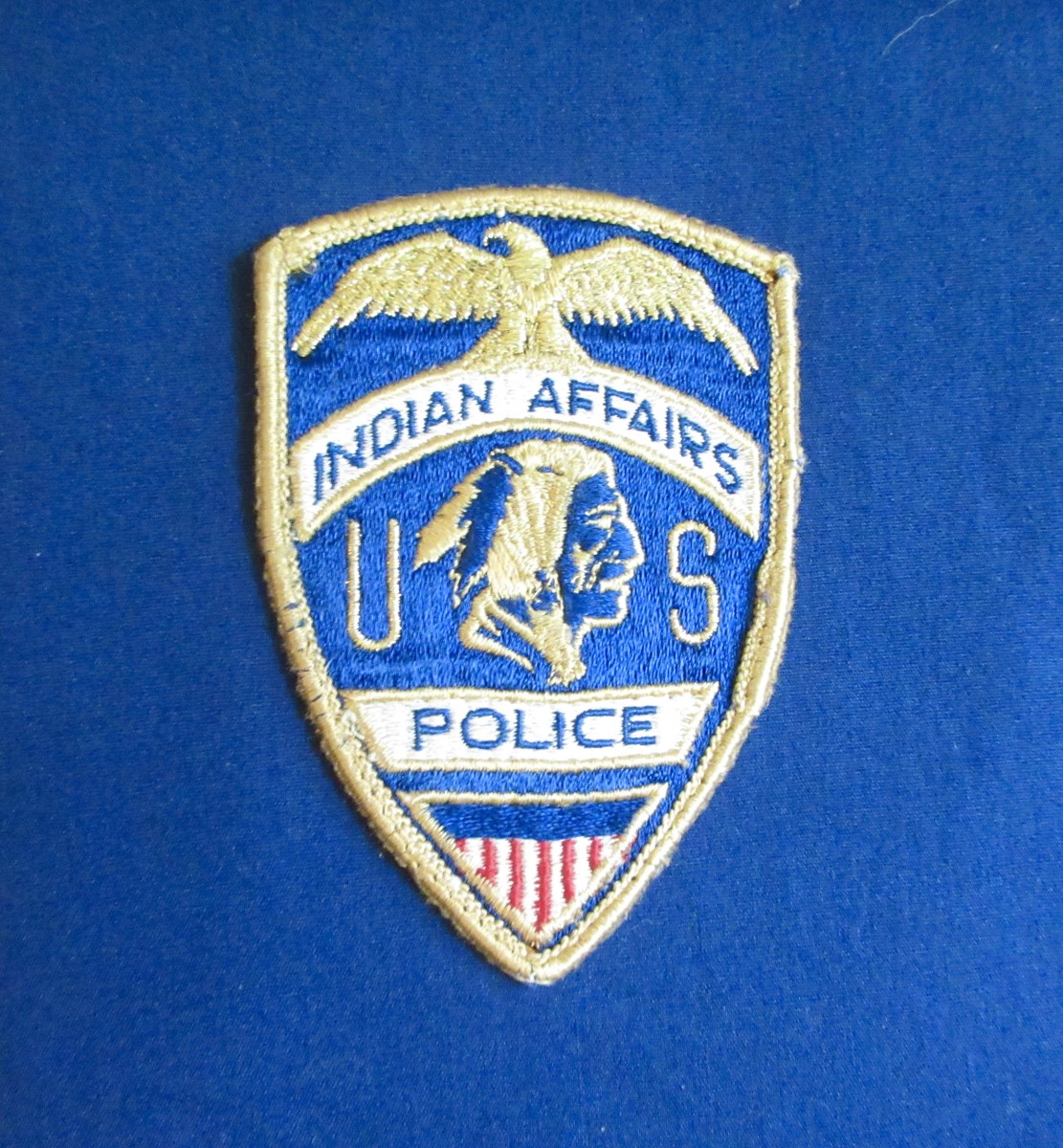 U S INDIAN AFFAIRS POLICE Patch | J. Mountain Antiques