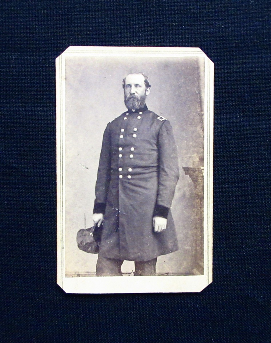 CDV – Brigadier General John G. Foster SOLD | J. Mountain Antiques