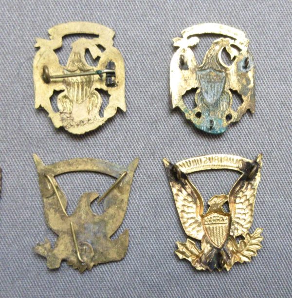 Collection of U.S. Army Shoulder Loop 1898 Pattern Eagles | J. Mountain ...