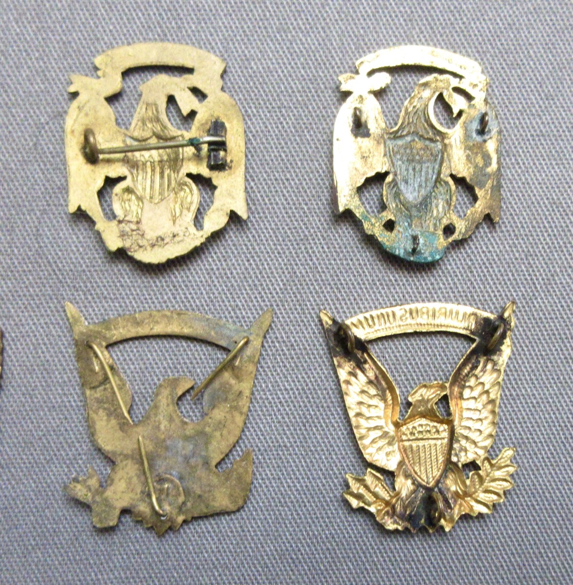 Collection of U.S. Army Shoulder Loop 1898 Pattern Eagles | J. Mountain ...