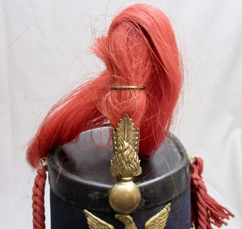 1864 Pattern Early Indian Wars Light Artillery Enlisted Dress Shako ...