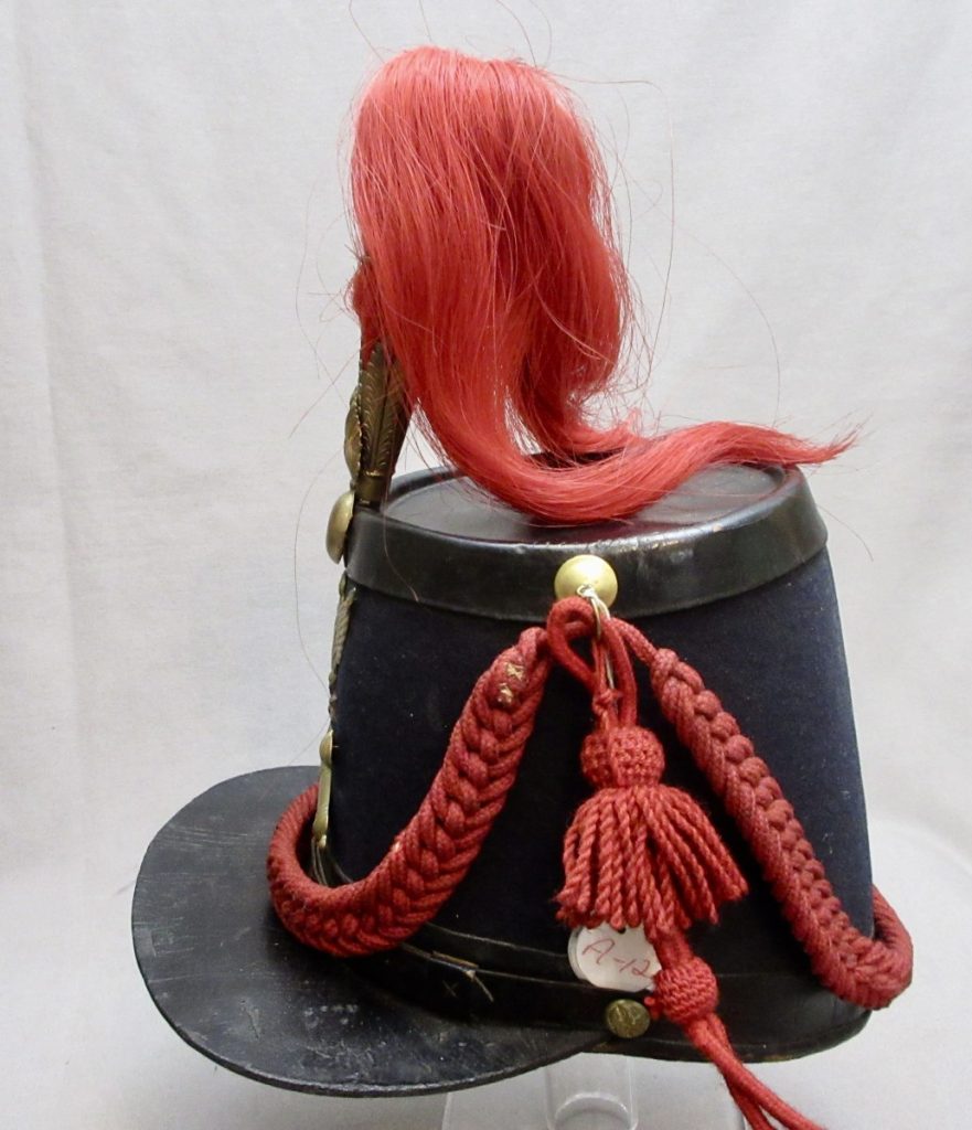 1864 Pattern Early Indian Wars Light Artillery Enlisted Dress Shako | J ...