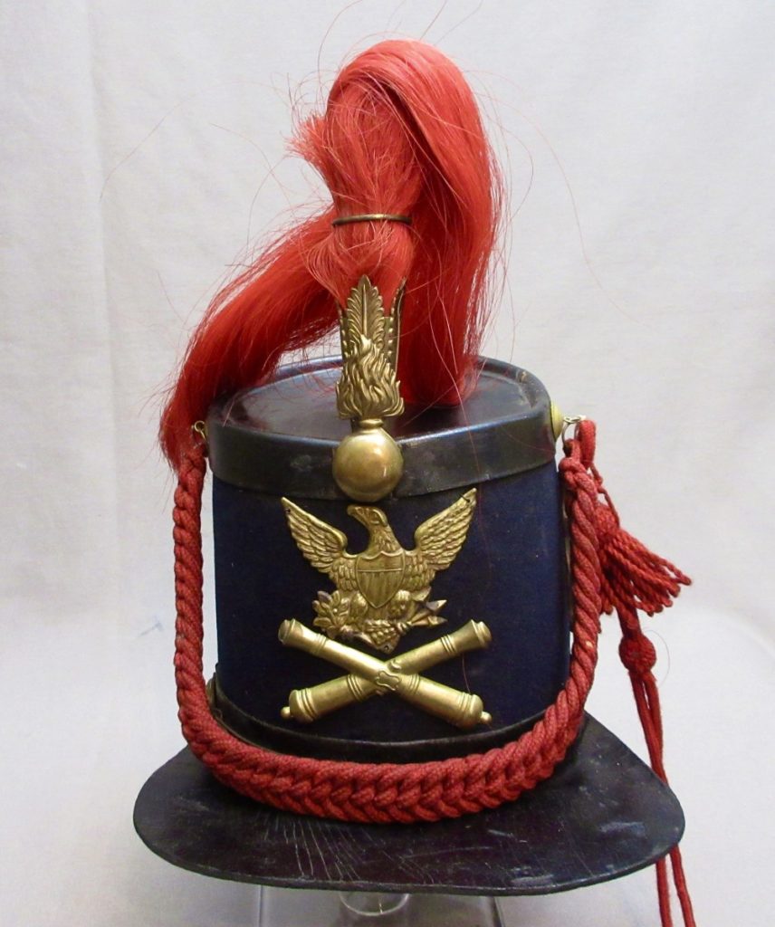 1864 Pattern Early Indian Wars Light Artillery Enlisted Dress Shako ...