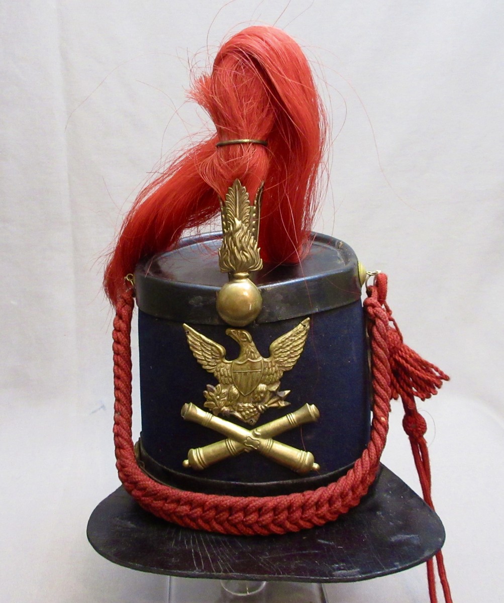 1864 Pattern Early Indian Wars Light Artillery Enlisted Dress Shako | J ...
