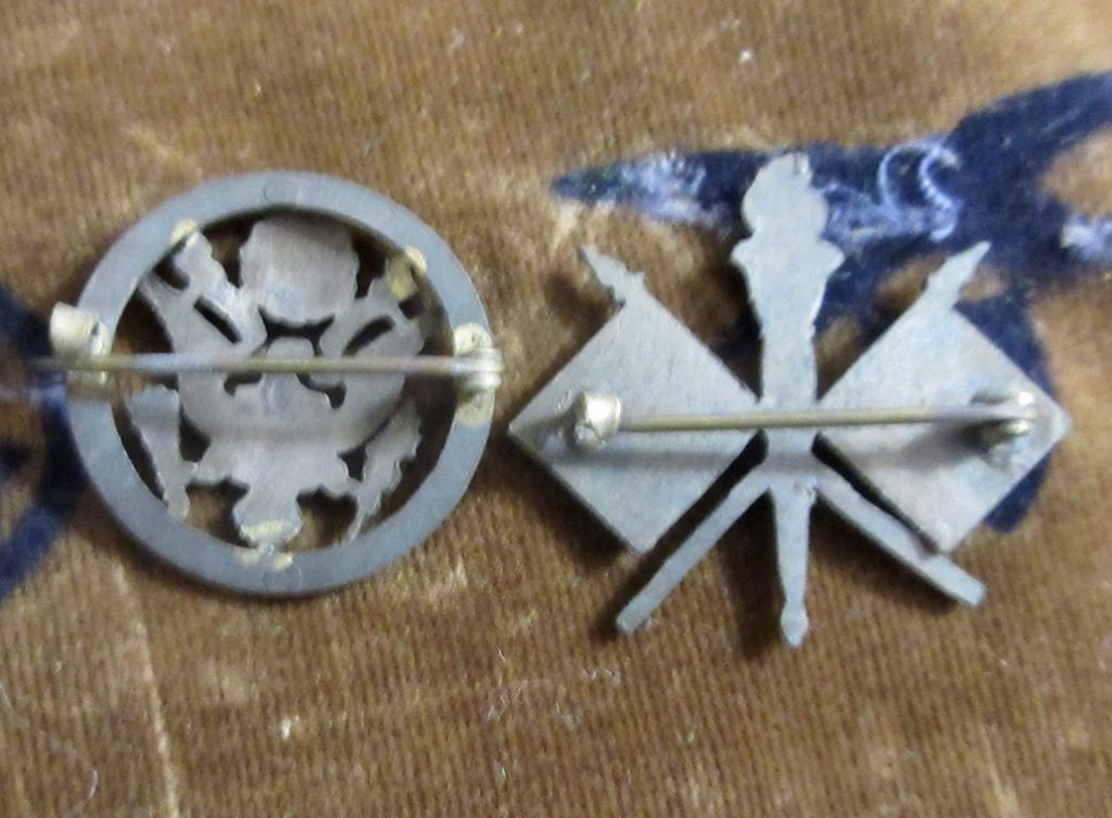 Liberty Insignia Display Board of WWI Insignia. – SOLD | J. Mountain ...