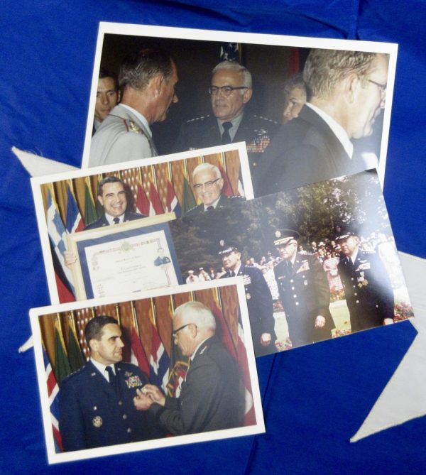 General Lawson’s Stars, Wings, SHAPE Badge, Cap, 4 Star Office Flag ...