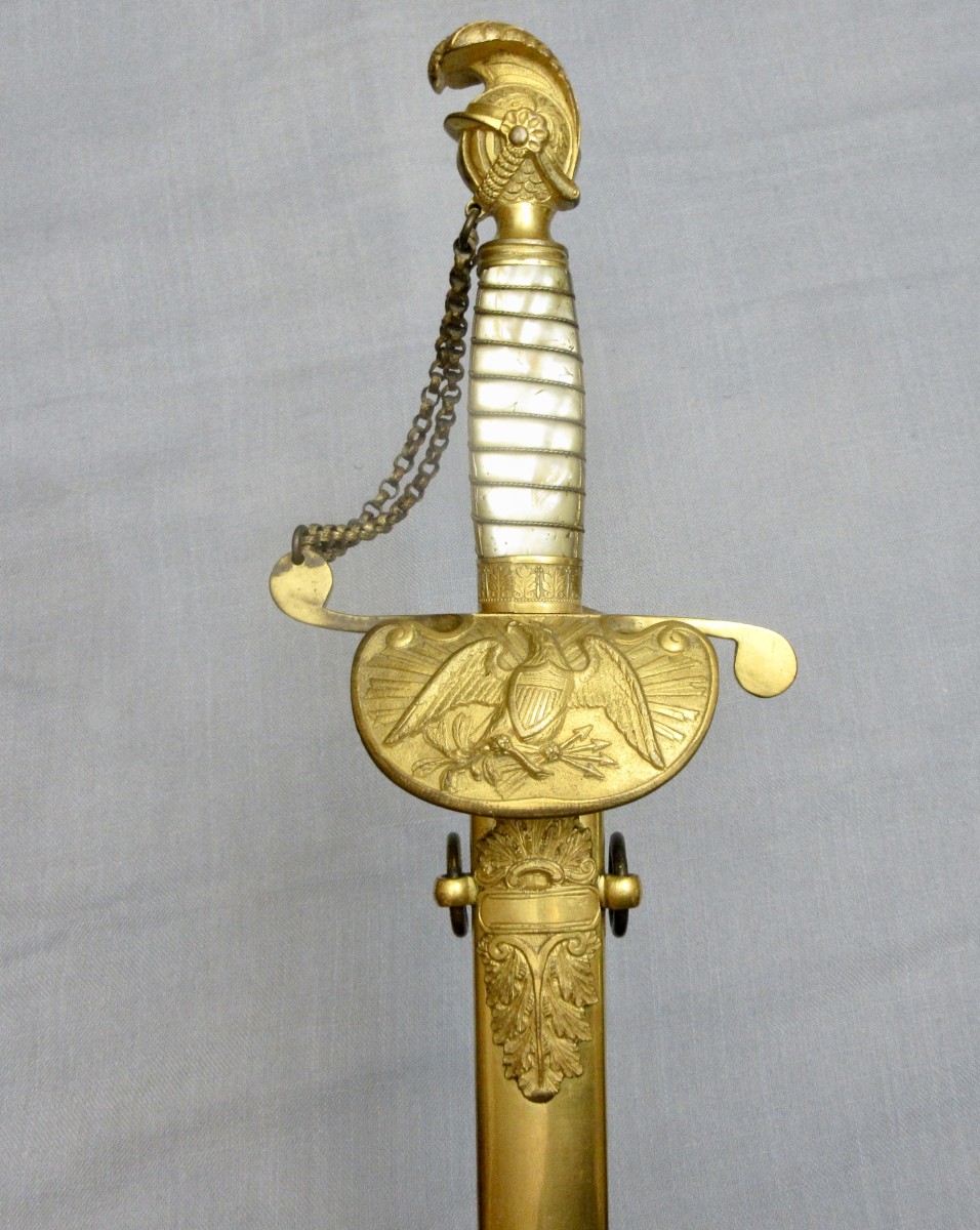 Pre Civil War Militia Officer’s Helmet Pommel Sword By Ames. | J ...