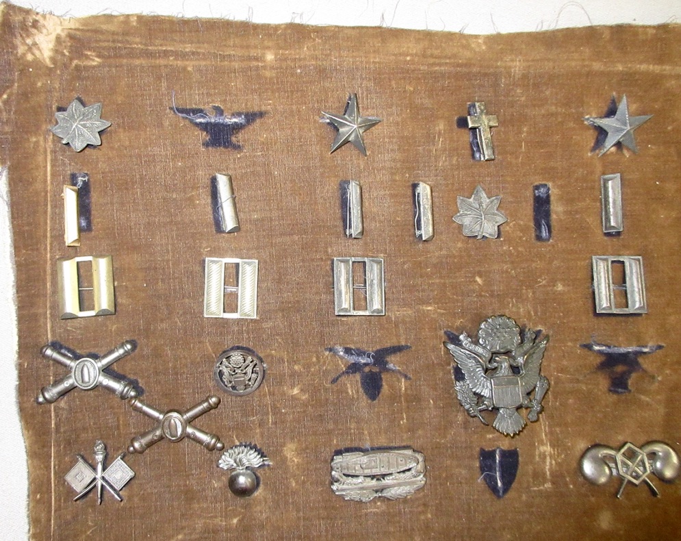Liberty Insignia Display Board of WWI Insignia. – SOLD | J. Mountain ...